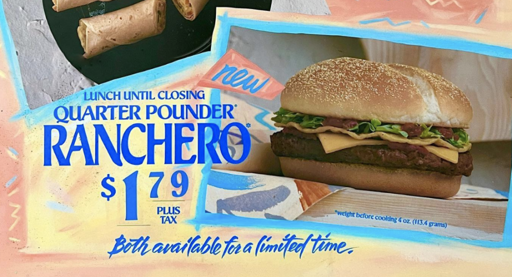 1980s McDonalds Menu Items They Need to Bring Back